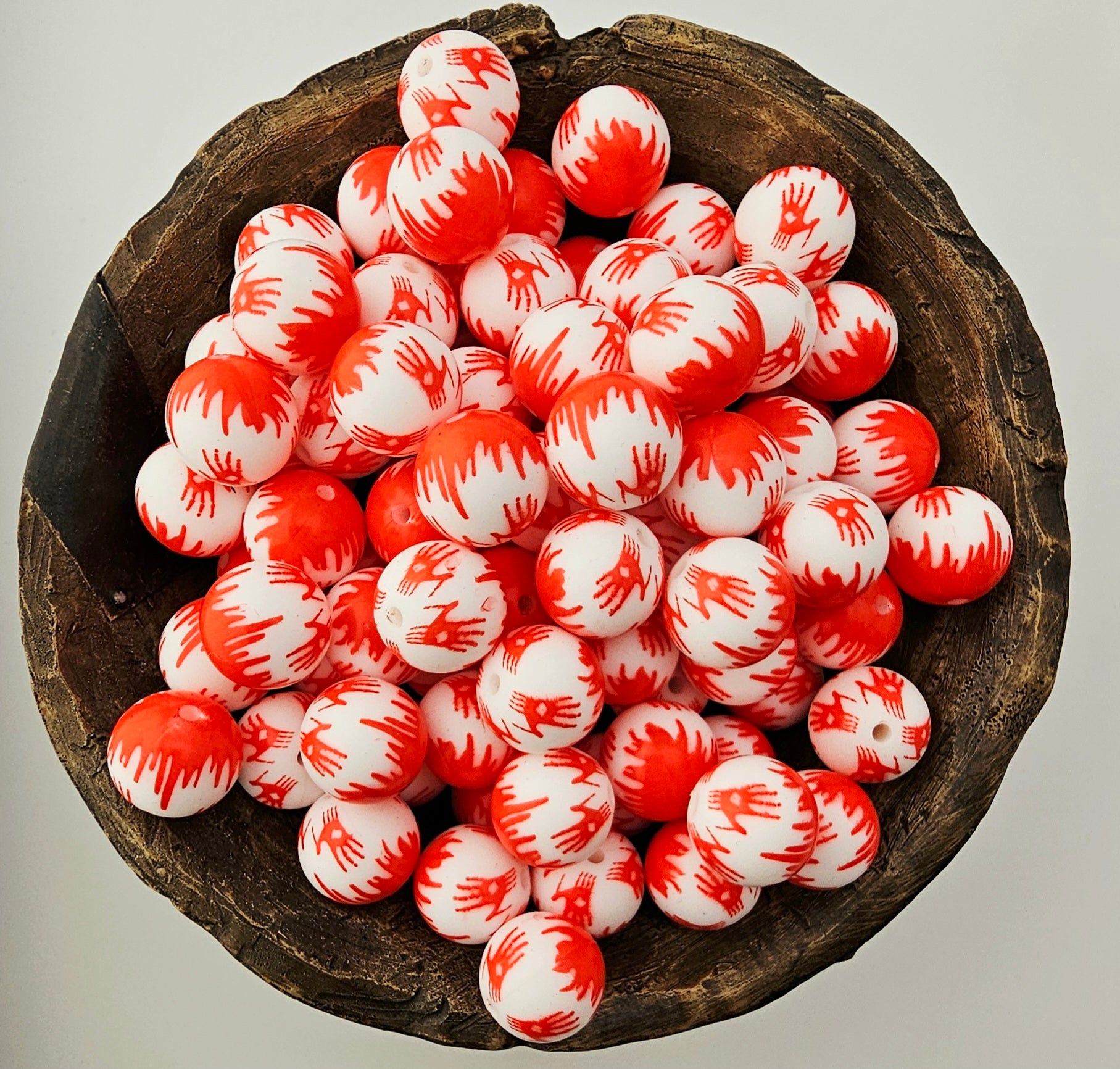 Bloody Hand Print – Homestead Silicone Beads and More