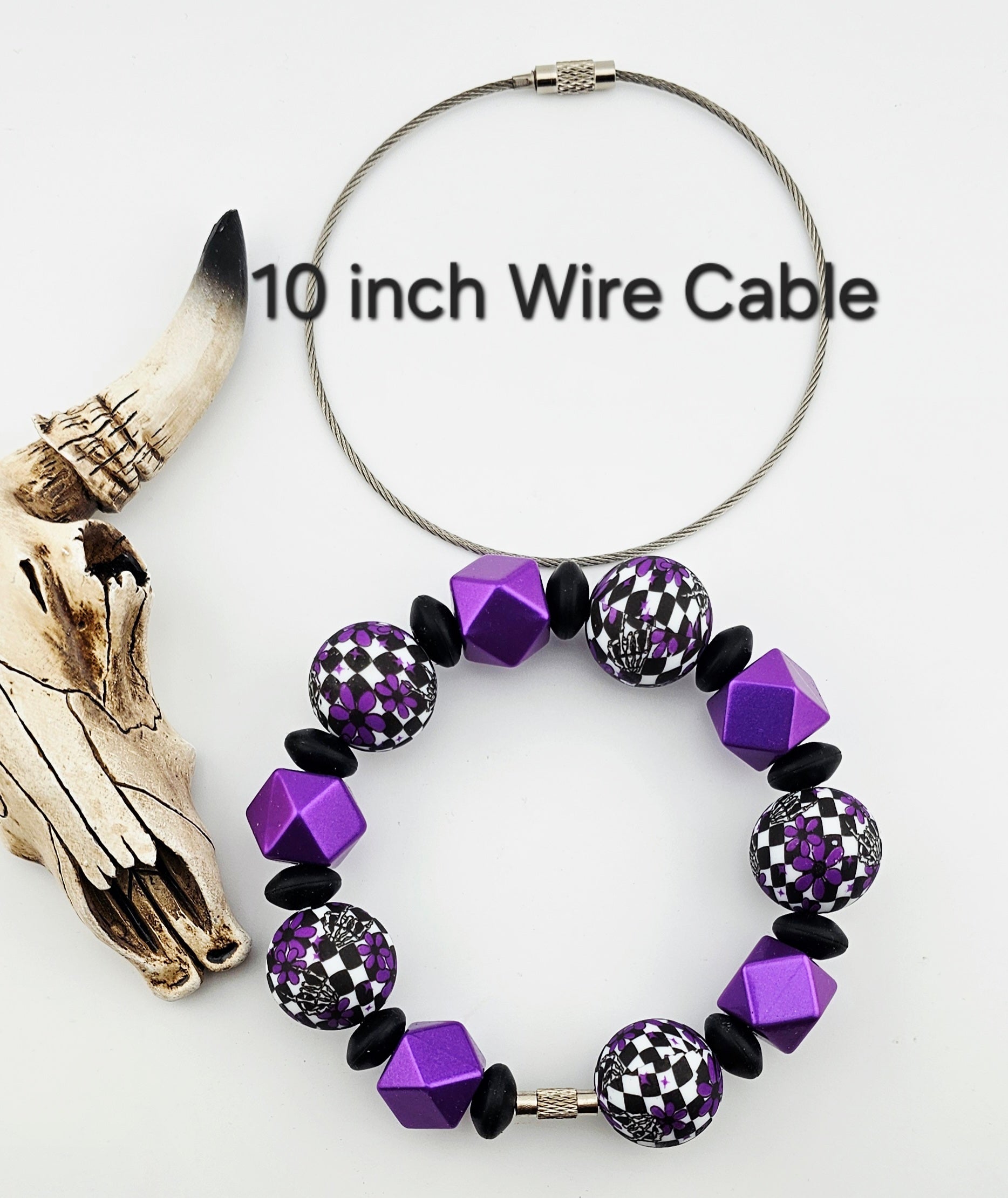 10 inch wire cable – Homestead Silicone Beads and More