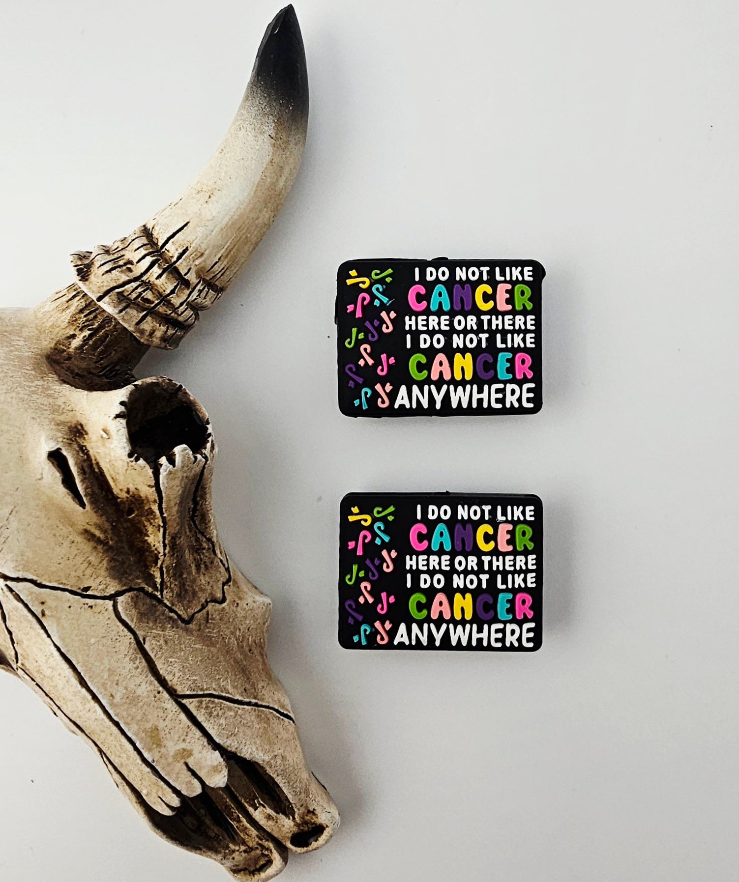 I Don't Like Cancer Focal – Homestead Silicone Beads and More