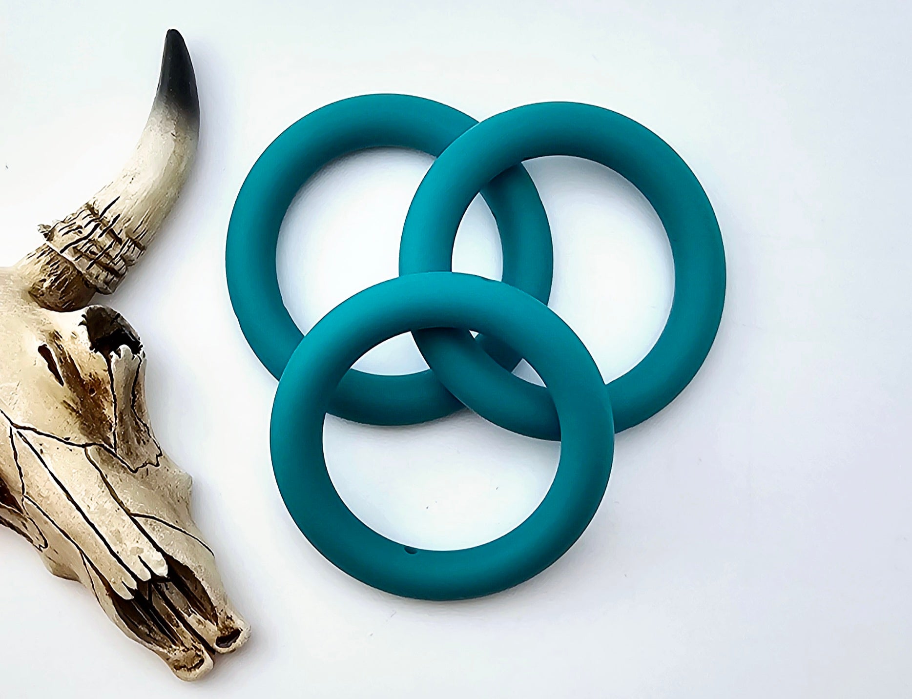 Silicone Ring 65mm #28 Emerald – Homestead Silicone Beads and More